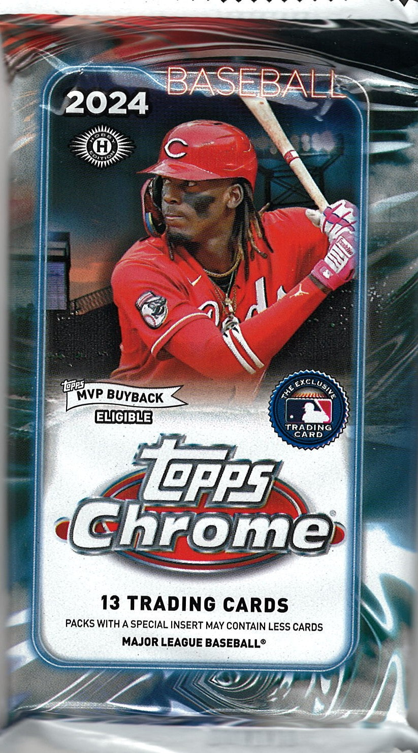 2024 Topps Chrome Baseball Jumbo Pack – The Original Boombox