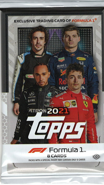 2021 Formula 1 F1 Hobby Pack *NOT CHROME* – The Original Boombox